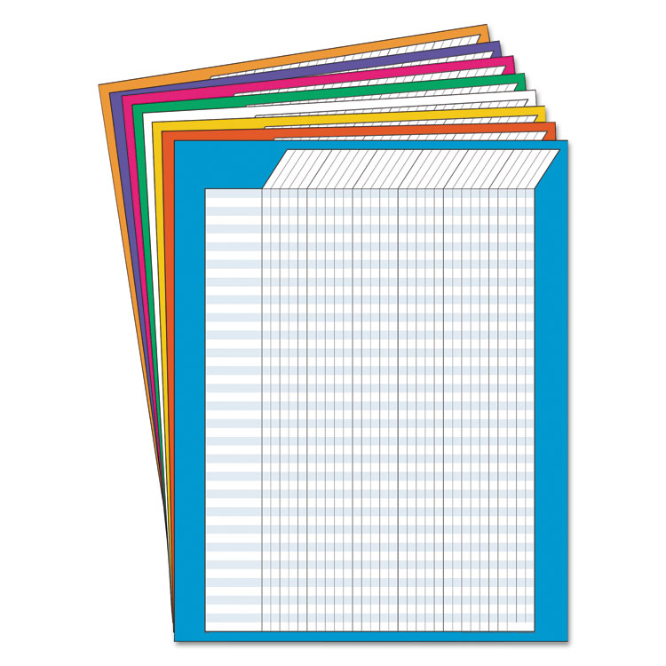 Jumbo Vertical Incentive Chart Pack, 22 X 28, Vertical Orientation ...